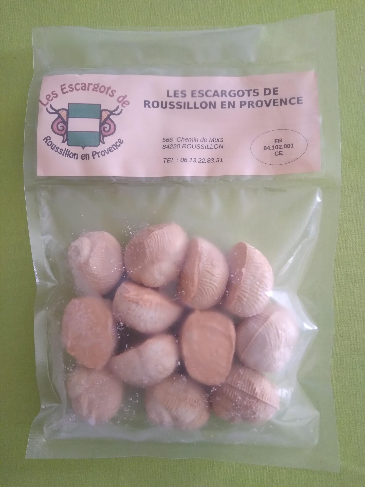 Croquilles à la Provençale - Les escargots de Roussillon en Provence